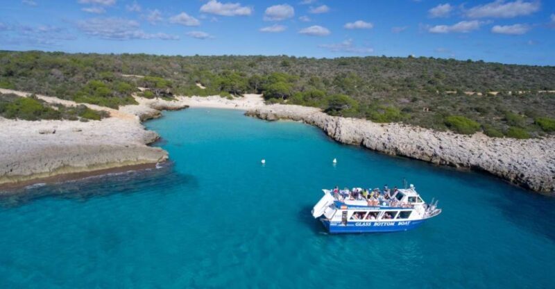 From Cala en Bosch: Galdana Shuttle Boat Return Ticket - Key Points