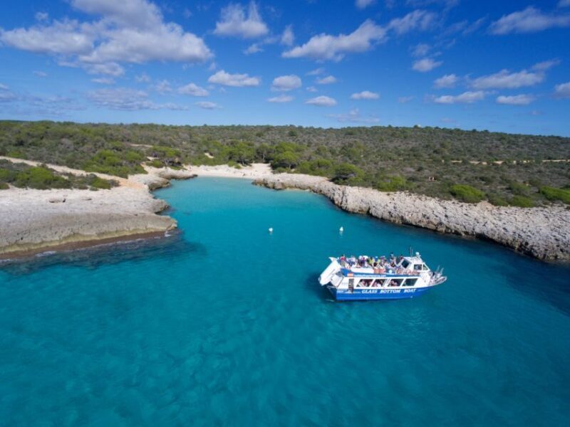 From Cala en Bosch: Galdana Shuttle Boat Return Ticket - How the tour unfolds: From departure to beach