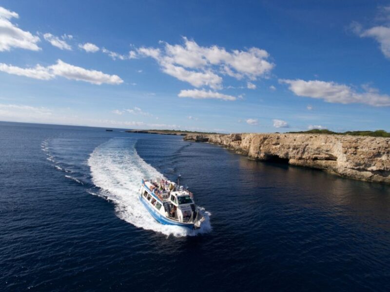 From Cala en Bosch: Galdana Shuttle Boat Return Ticket - FAQ