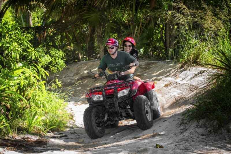 From Cancún: ATV Jungle Trail Adventure and Beach Club - Key Points