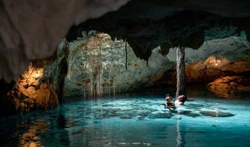 From Cancun: Kaan Luum with Cenotes & Lunch ECO - Key Points
