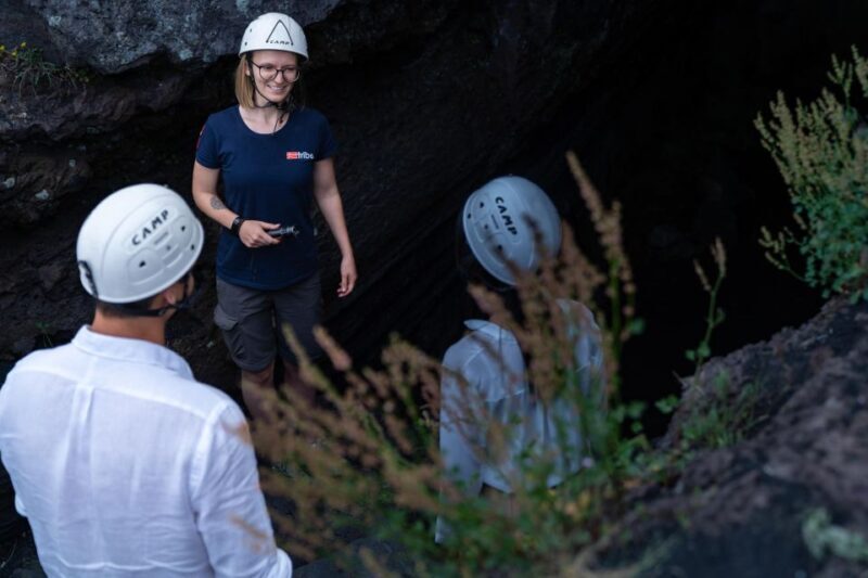 From Catania: trek on Mount Etna, Lava Cave & tasting Tour - The Sum Up