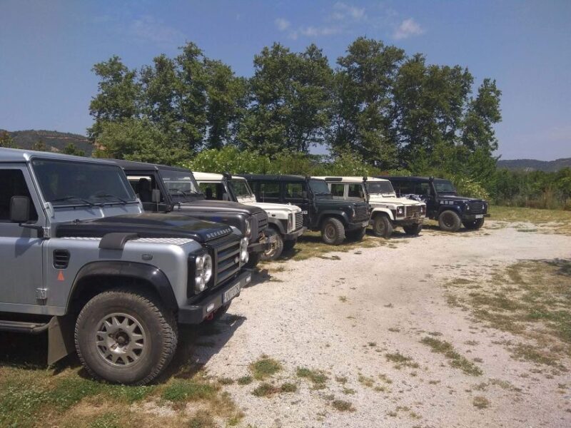 From Chania: White Mountains Land Rover Safari - The Transportation and Group Size