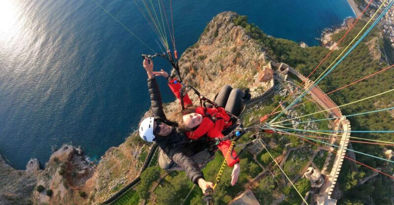 From city of Side Alanya Paragliding - The Whole Picture of Side Alanya Paragliding
