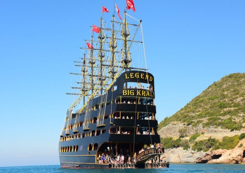 From City of Side and Alanya: Legends and Pirates Yacht Tour - The Experience on Board