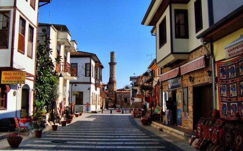 From city of Side: Antalya Old City and Waterfall Day Trip - Kaleiçi: Free Exploration with a Flair
