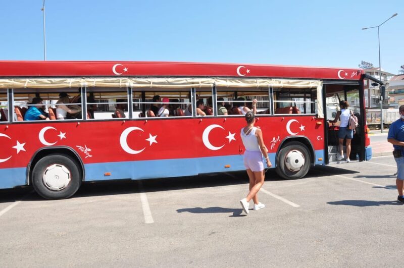 From City of Side: Cabrio Bus Safari & Boat Tour with Lunch - FAQ