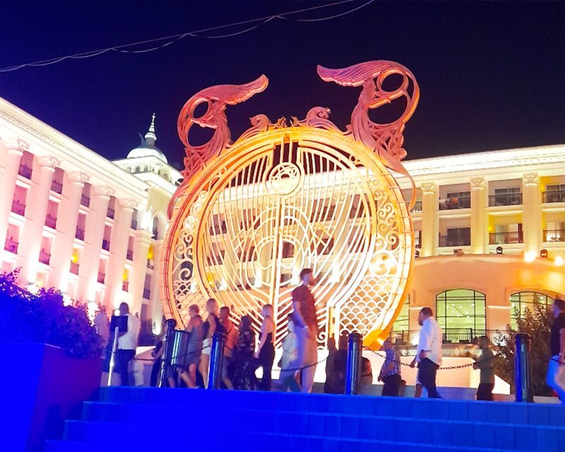 From city of Side Land of Legends Night Show - How the Transportation Works