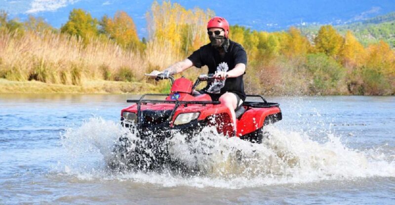 From city of Side: Taurus Mountains Quad ATV Tour - Guides and Group Dynamics
