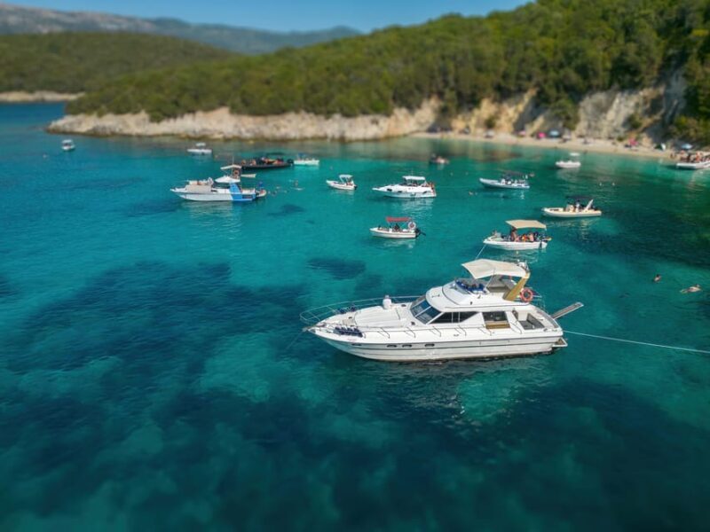 From Corfu: Luxury Yacht Cruise to Paxos and Antipaxos - Key Points