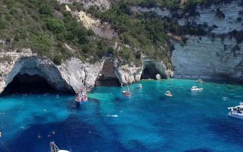 From Corfu: Paxos, Antipaxos & Blue Caves Day Trip by Boat - Key Points