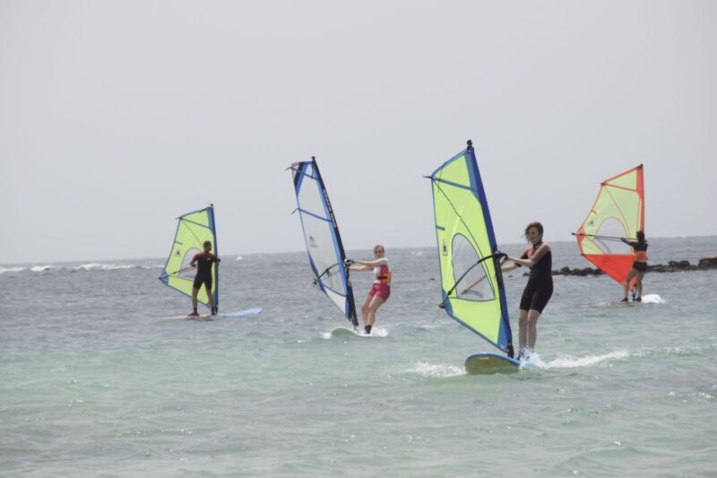 From Corralejo: Small Group Windsurfing Class in El Cotillo - The Experience on the Water