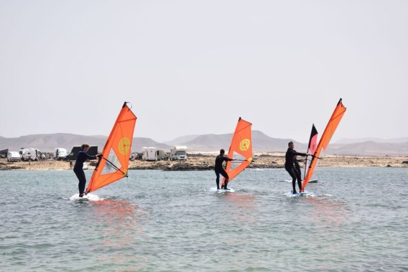 From Corralejo: Small Group Windsurfing Class in El Cotillo - FAQ