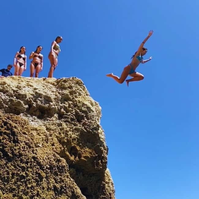 From Faro: Adventure Express Tour - Cliff Jump & Beach - What’s Included and What’s Not