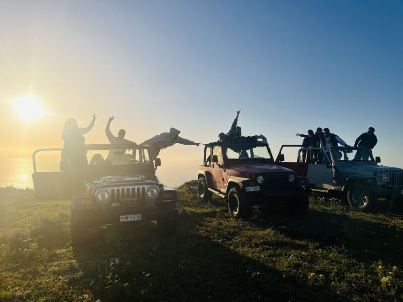 From Fira: Santorini Wrangler Jeep Convoy Tour & Villages - The Itinerary: A Closer Look at the Adventure
