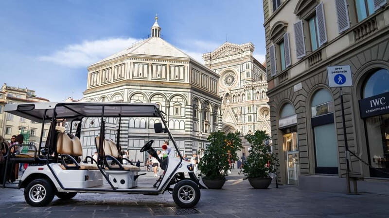 From Florence: Tour of Fiesole in an Electric Golf Cart - The Archaeological Area or the Bandini Museum: Two Distinct Experiences