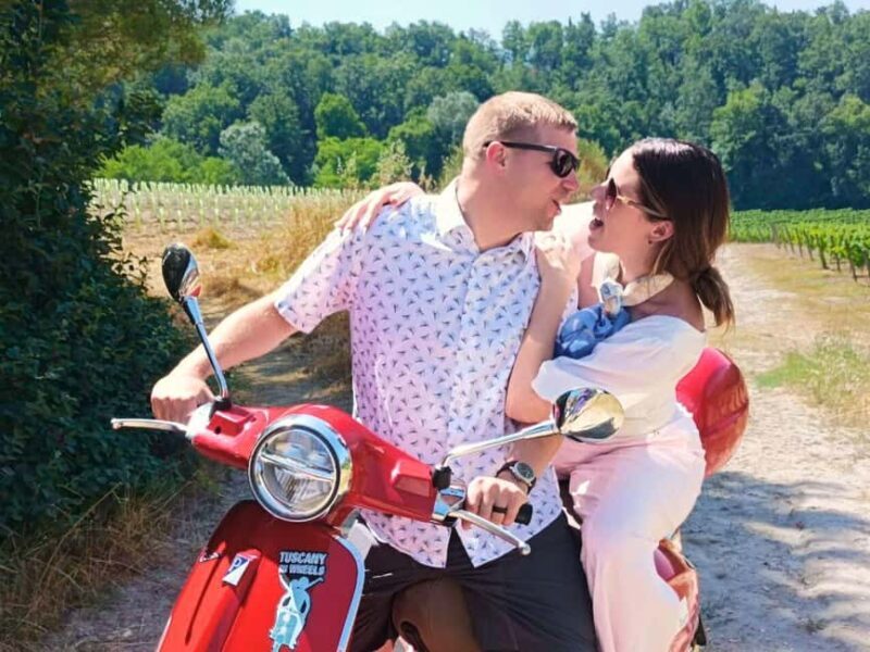 From Florence: Tuscany Vespa Tour with Lunch & Wine - Key Points