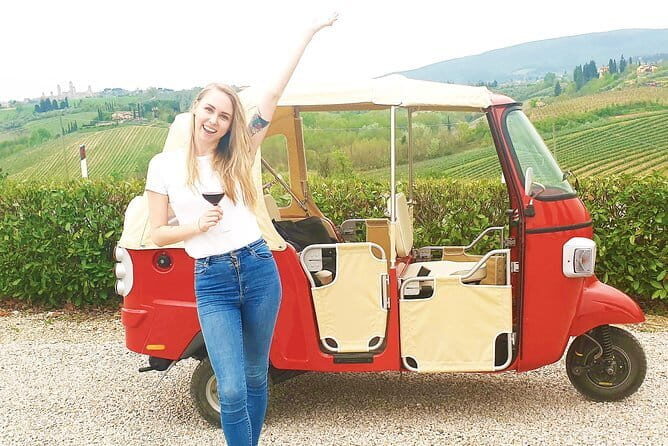 From Florence:Tuscany Tuk Tuk with Lunch, Wine & San Gimignano - Practical Considerations