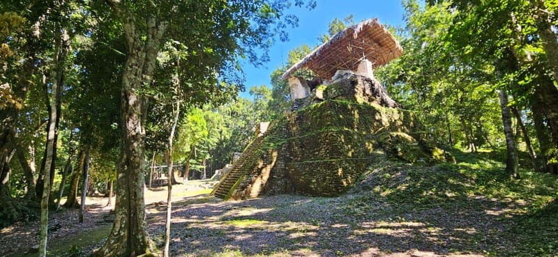 From Flores: Yaxha + Topoxte All-Inclusive Private - Key Points