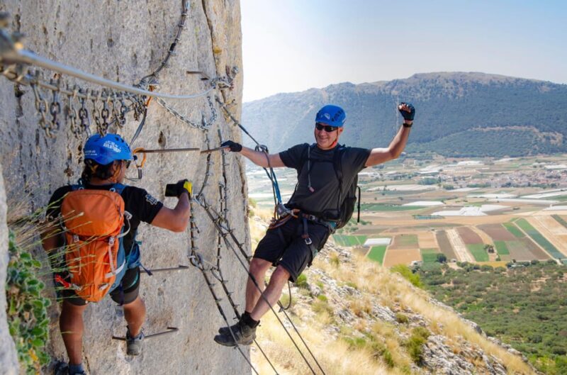 From Granada: Climb Zafarraya's 'Via Ferrata John Hogbin' - An In-Depth Look at the Zafarraya Via Ferrata Experience