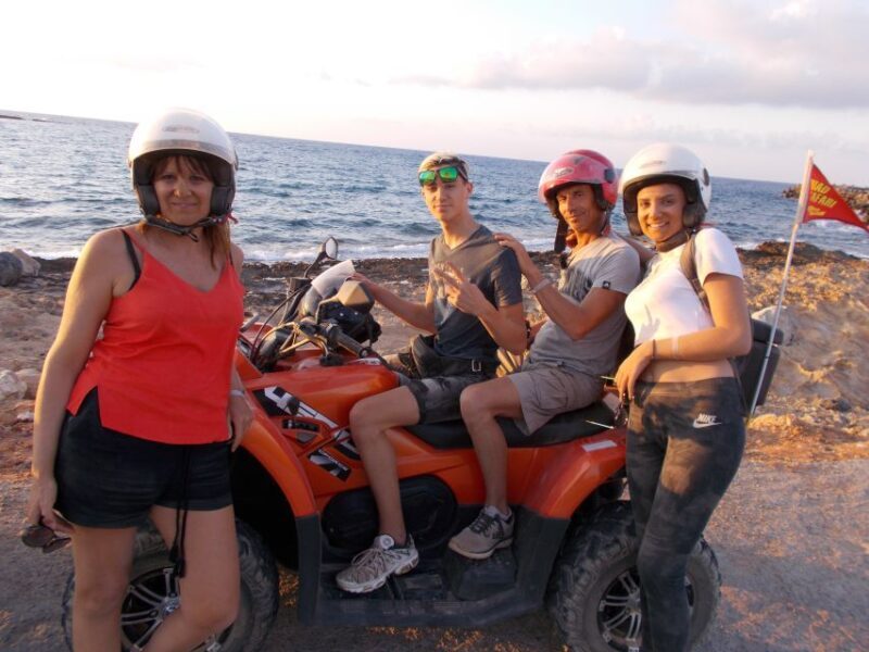 From Hersonissos/Malia: Guided Sunset Quad Safari - Key Points