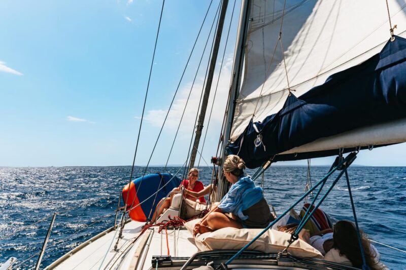 From Ibiza: Sailing Tour to Formentera with Beach Stops - The sailing experience and guides