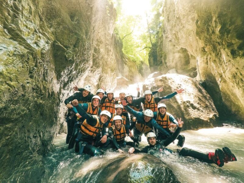 From Interlaken: Local Canyoning Trip - Navigating the Gorge