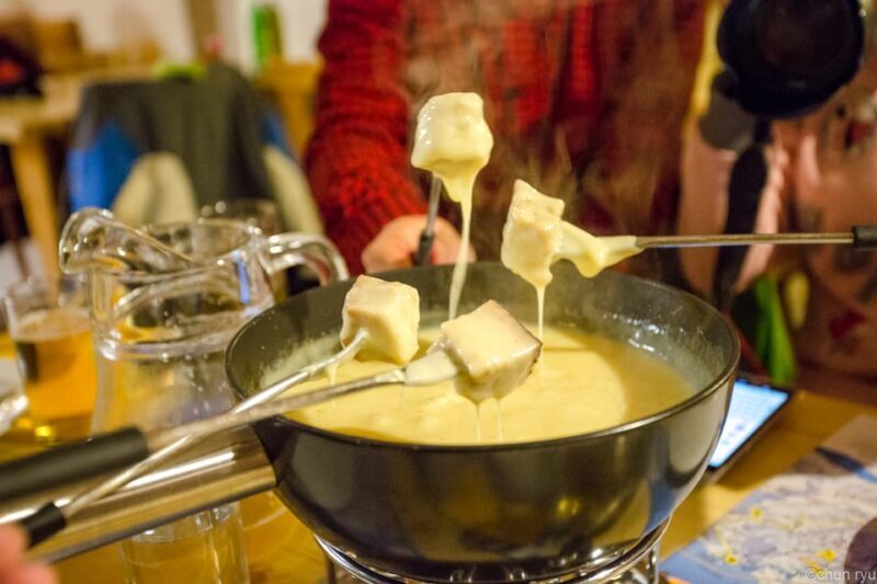 From Interlaken: Night Sledding with Cheese Fondue Dinner - Authenticity and Safety