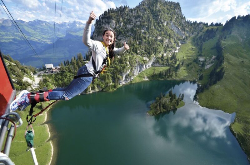 From Interlaken: Stockhorn Bungee Jump - Key Points