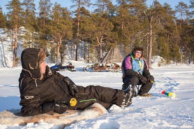 From Ivalo: Ice Fishing Safari to Lake Inari, reindeers & lunch - Exploring the Ice Fishing Safari from Ivalo: A Genuine Arctic Adventure