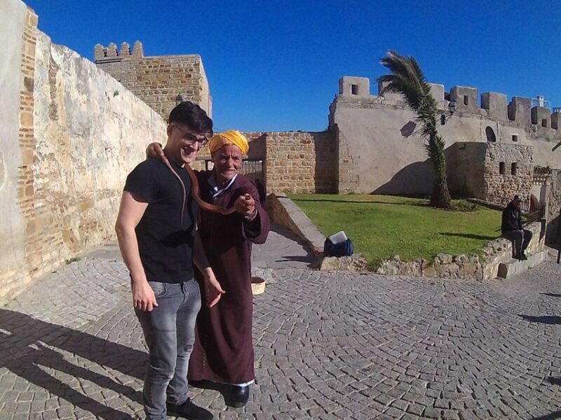 From Jerez: Day Trip to Tangier with Ferry & Lunch - Iconic Sights: Cap Spartel & Hercules Caves