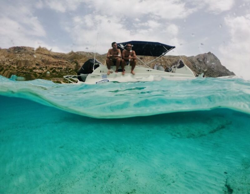 From Kissamos Port: Balos and Gramvousa Private RIB Cruise - The Speedboat Ride to Balos Lagoon