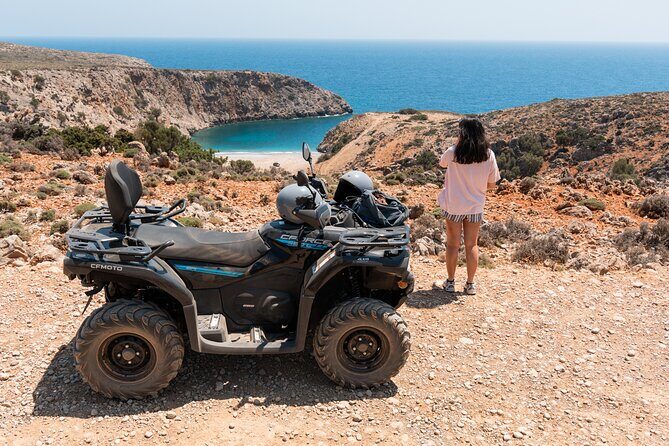 From Kolymbari: Ancient Diktyna & Hidden Beach Quad Safari - Key Points