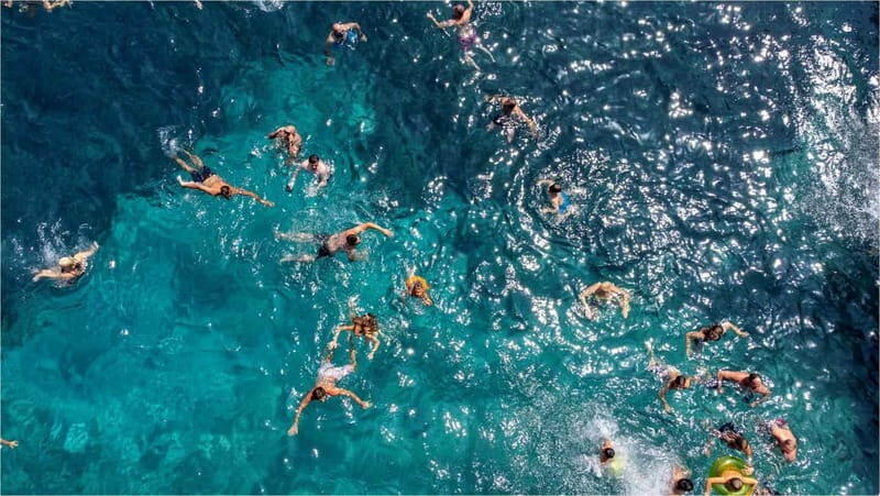 From Kos:A full day cruise in the newest luxury vessel! - Crew & Guides: Knowledgeable, Friendly, and Entertaining