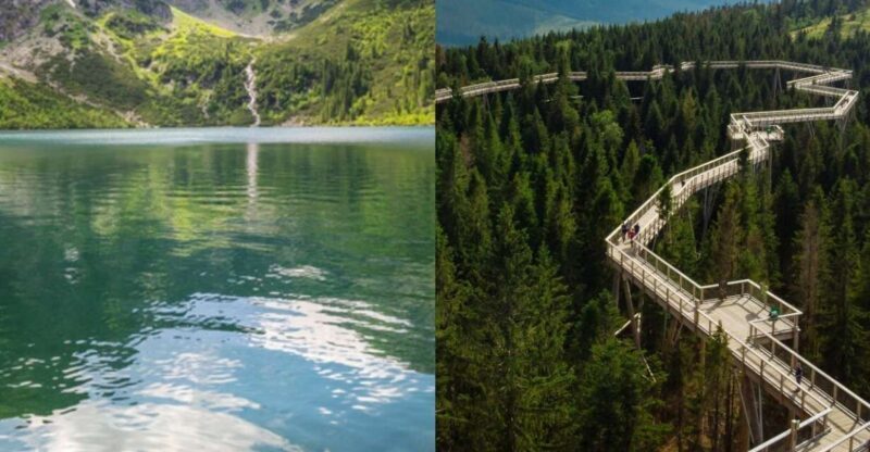 From Krakow: Morskie Oko and Slovakia Treetop Walk - The Itinerary: What to Expect