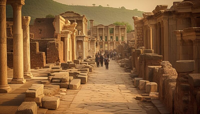 From Kusadasi Port: Ephesus, Artemis & Virgin Mary Tour - Morning: Discovering Ephesus & the House of Virgin Mary