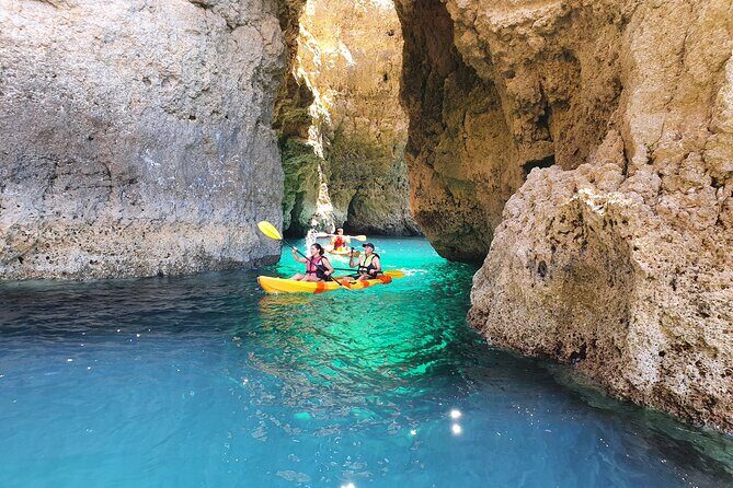 From Lagos: Kayak Tour of Ponta da Piedade Caves on Catamaran - What Travelers Say