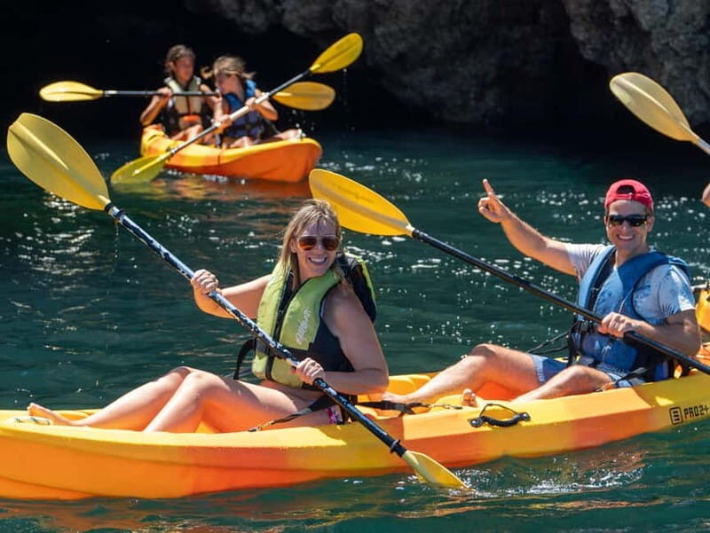 From Lagos: Ponta da Piedade Caves Kayak Tour from Catamaran - FAQ