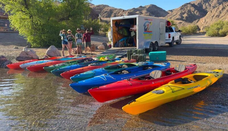 From Las Vegas: Scenic Escape Emerald Lake Colorado River - A Gentle Introduction to Colorado River Kayaking