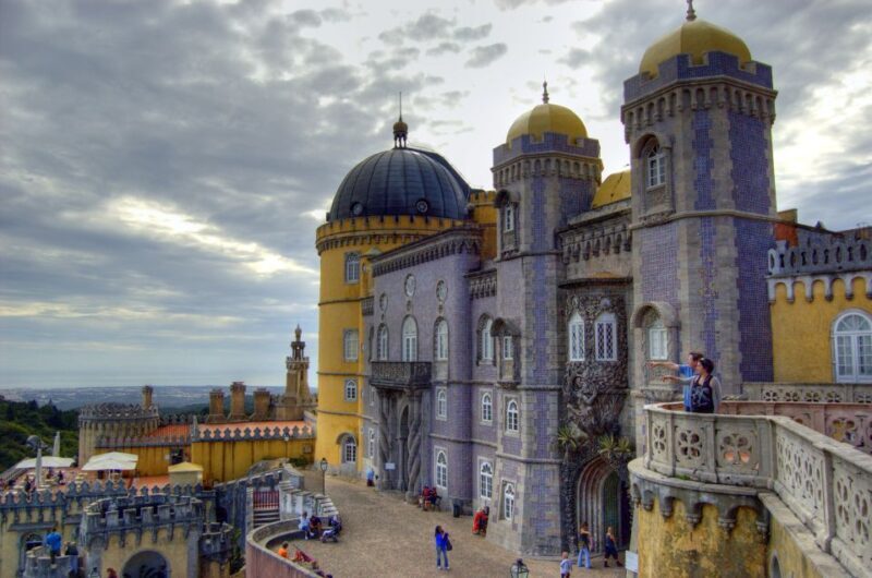 From Lisbon: Sintra Pena Palace Cascais 8-People Group Tour - Sintra: The Fairy-Tale Village