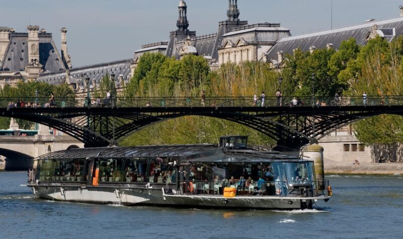 From London: Paris Tour with Sightseeing Bus & Lunch Cruise - The Seine Lunch Cruise: Dining with a View