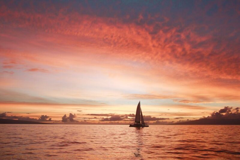 From Ma'alaea: 'Alihilani Sunset Sail Catamaran Tour - Crew & Atmosphere