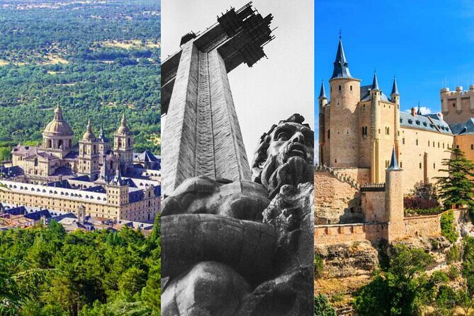 From Madrid El Escorial Valle de los Caídos & Segovia Day Trip - Key Points