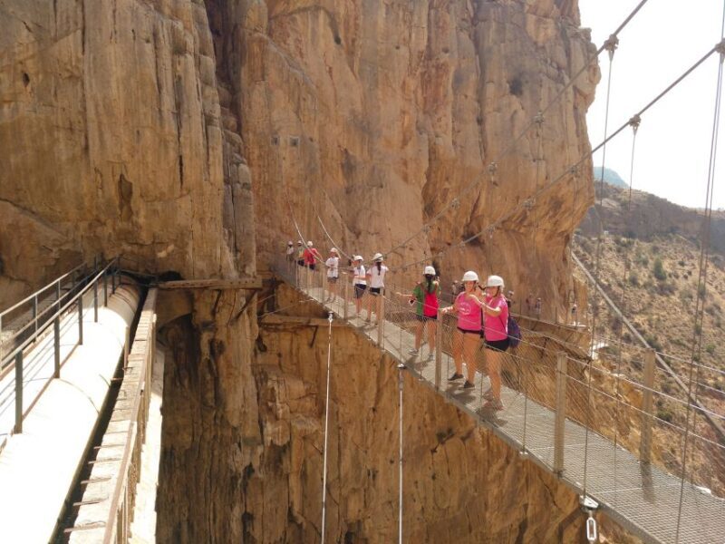 From Málaga: Caminito del Rey Full-Day Tour - The Conde de Guadalhorce Dam: First Stop