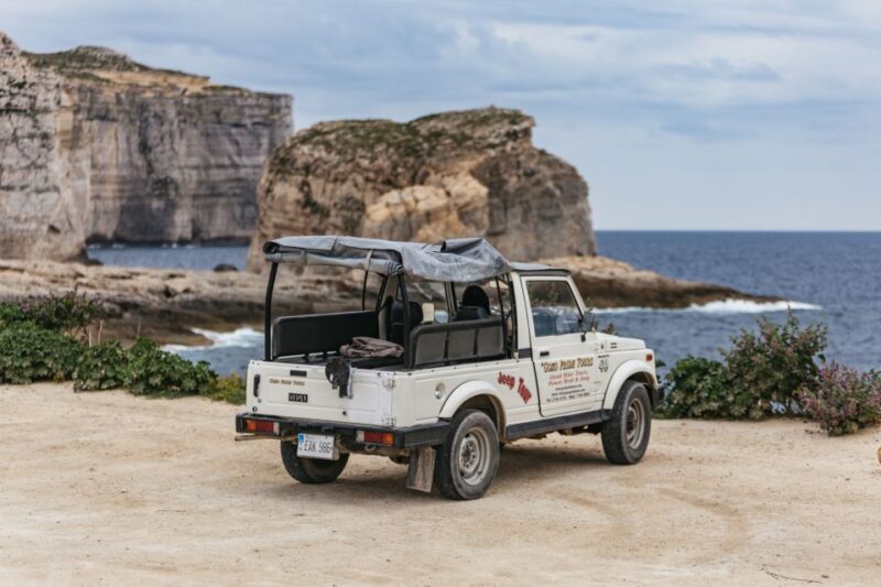 From Malta: Full-Day Gozo UTV Tour with Lunch and Boat Ride - Key Points
