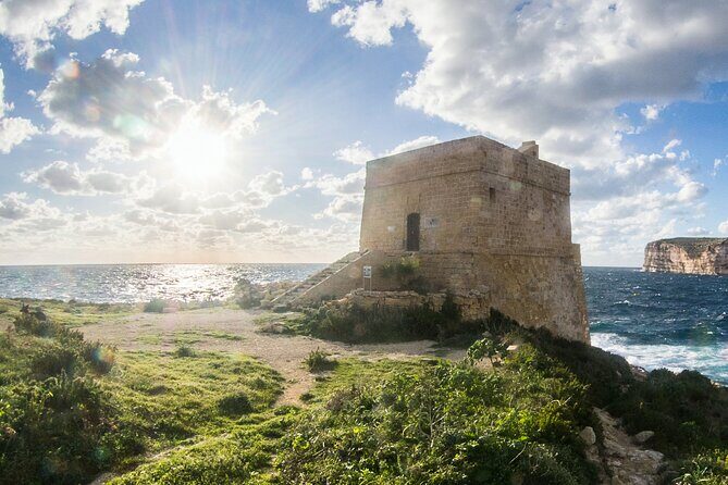 From Malta: Gozo Jeep Tour with Lunch and Hotel Transfers - Ta Pinu Basilica and Xwejni Salt Pans