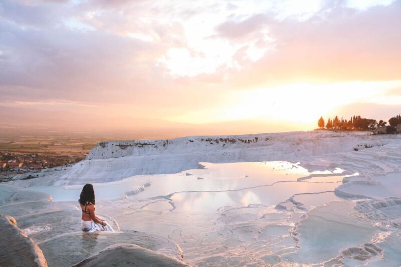 From Marmaris: Pamukkale Evening Tour with Transfer & Dinner - The Itinerary Breakdown
