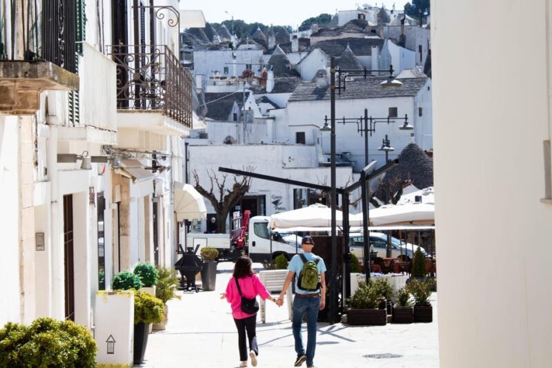 From Matera: tour of Alberobello with private transfer - Key Points