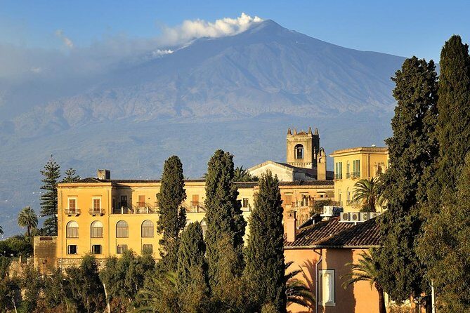 From Messina Cruise Terminal: Etna -Taormina-Godfather with food - Key Points  