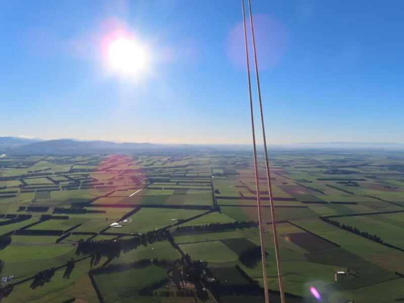 From Methven: Hot Air Balloon Flight in Canterbury with Wine - Key Points